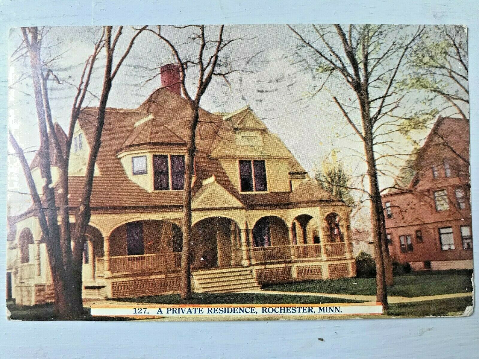 Vintage Postcard 1917 A Private Residence Dr. William Mayo Rochester ...