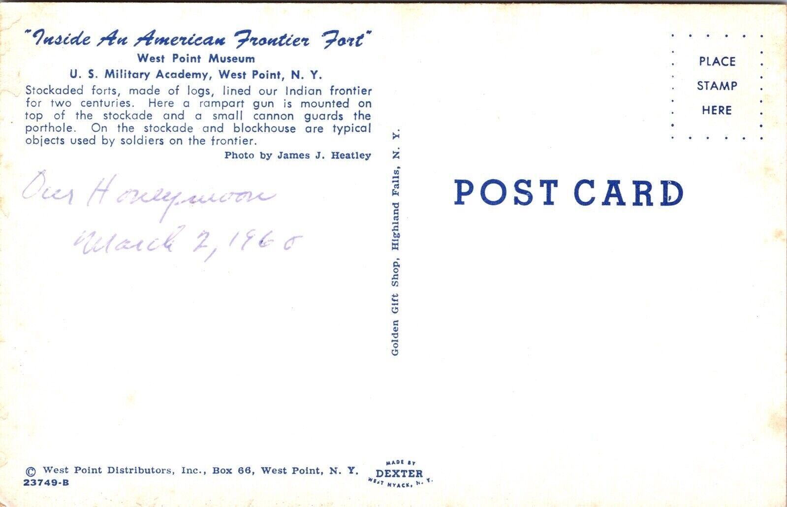 Frontier Fort West Point Museum US Military Academy New York Historic ...