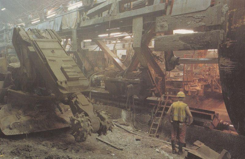 Euro Tunnel Boring Machine Science Fiction Movie Postcard | Topics ...