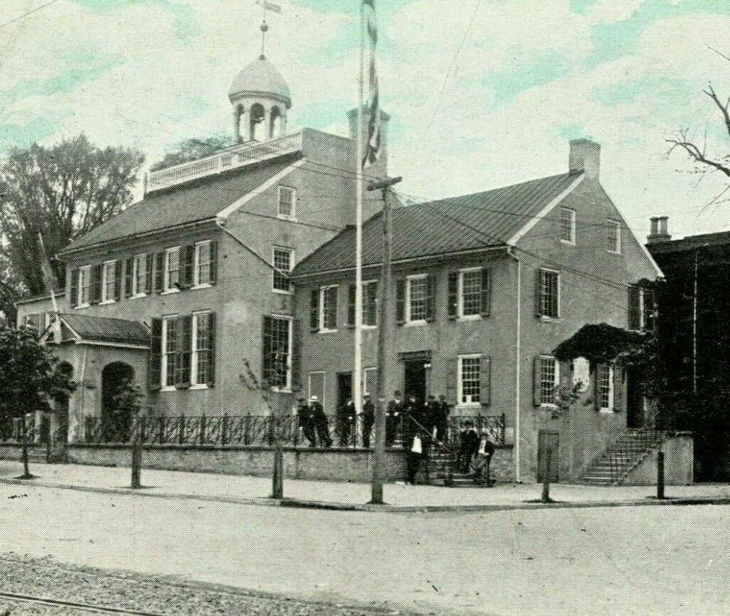 Postcard 1920s New Castle DE Delaware - The Old Court House - Unused ...