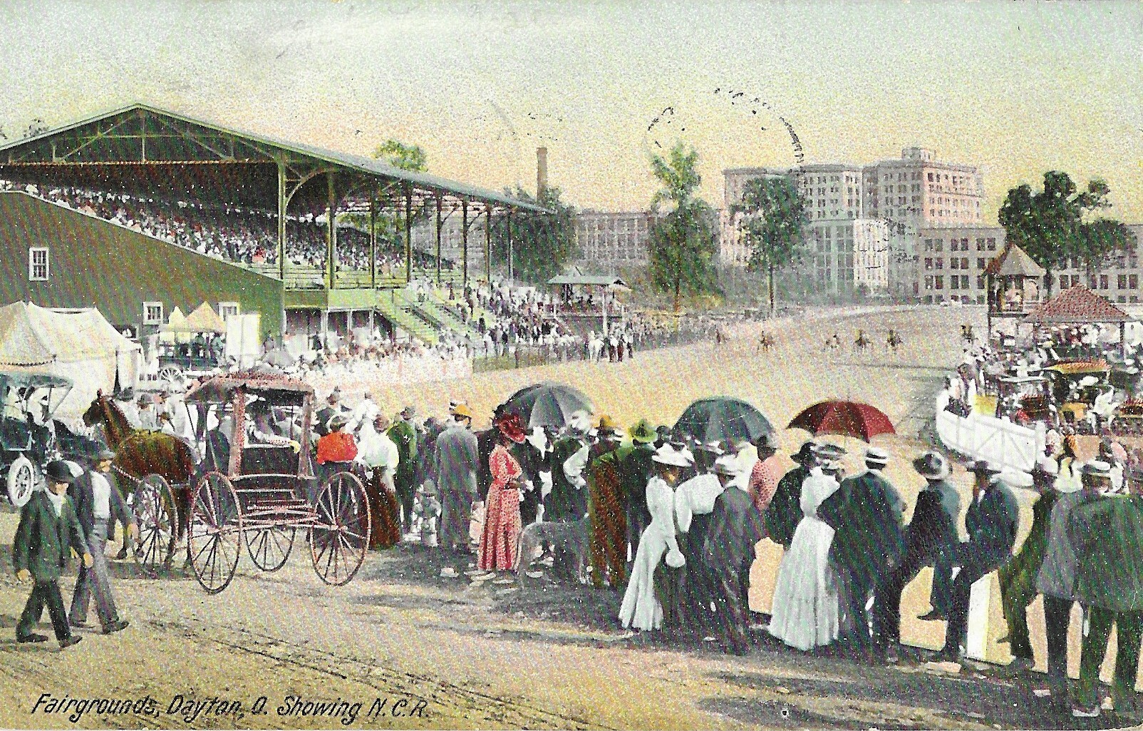 Fairgrounds in Dayton Ohio Showing N C R 1909 | United States - Ohio ...