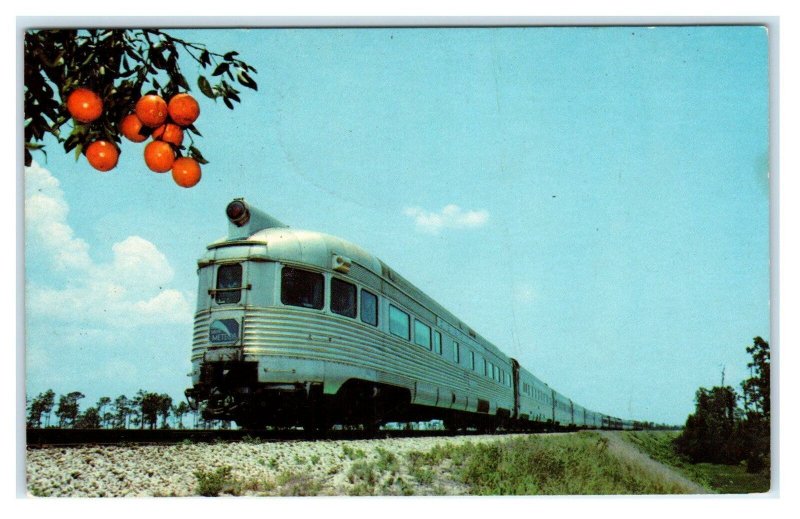 The SILVER METEOR Streamliner PASSENGER TRAIN c1950s Seaboard Railroad ...
