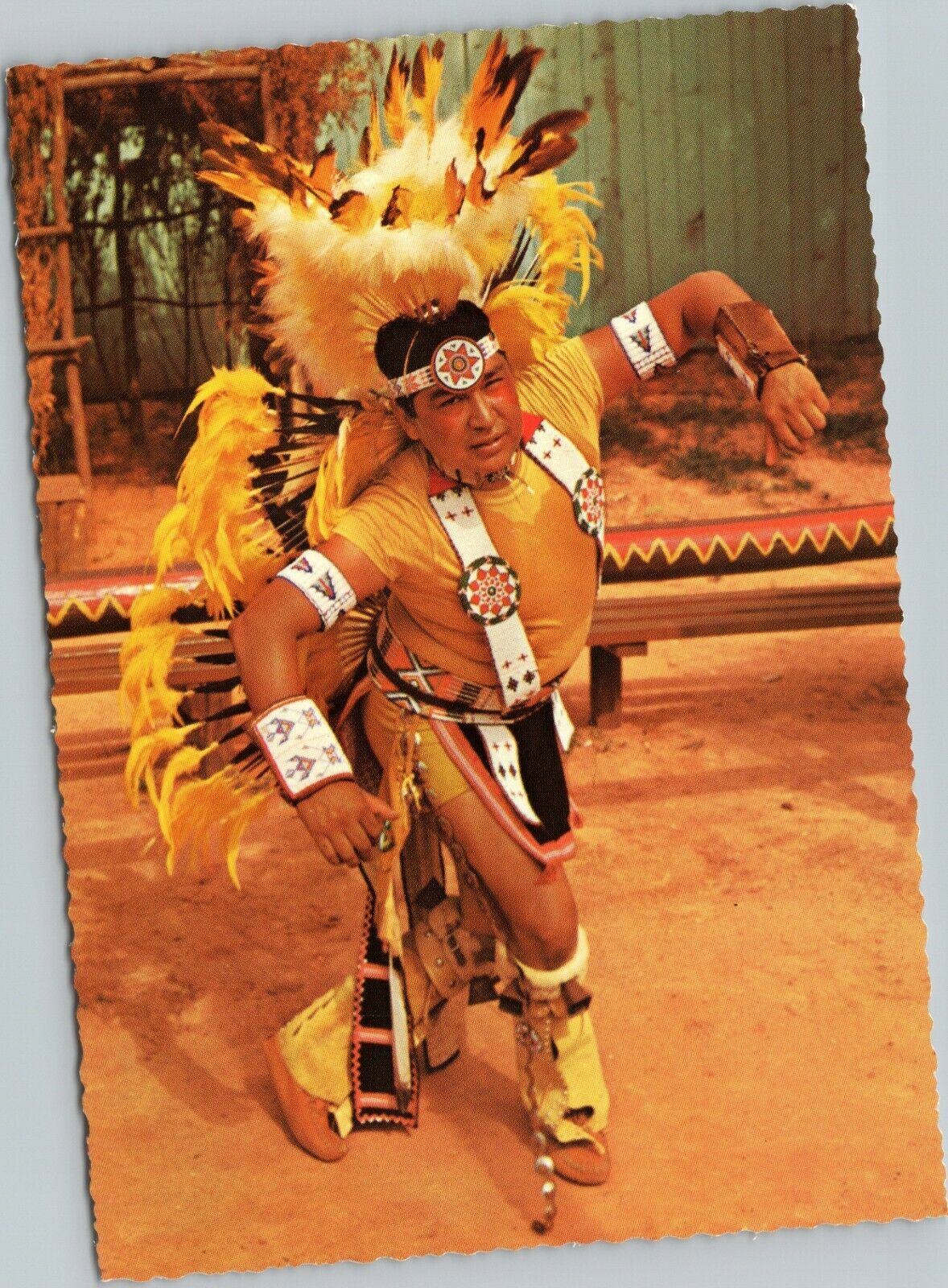 postcard Native American - Swift Hawk, World's Champion Fancy War ...