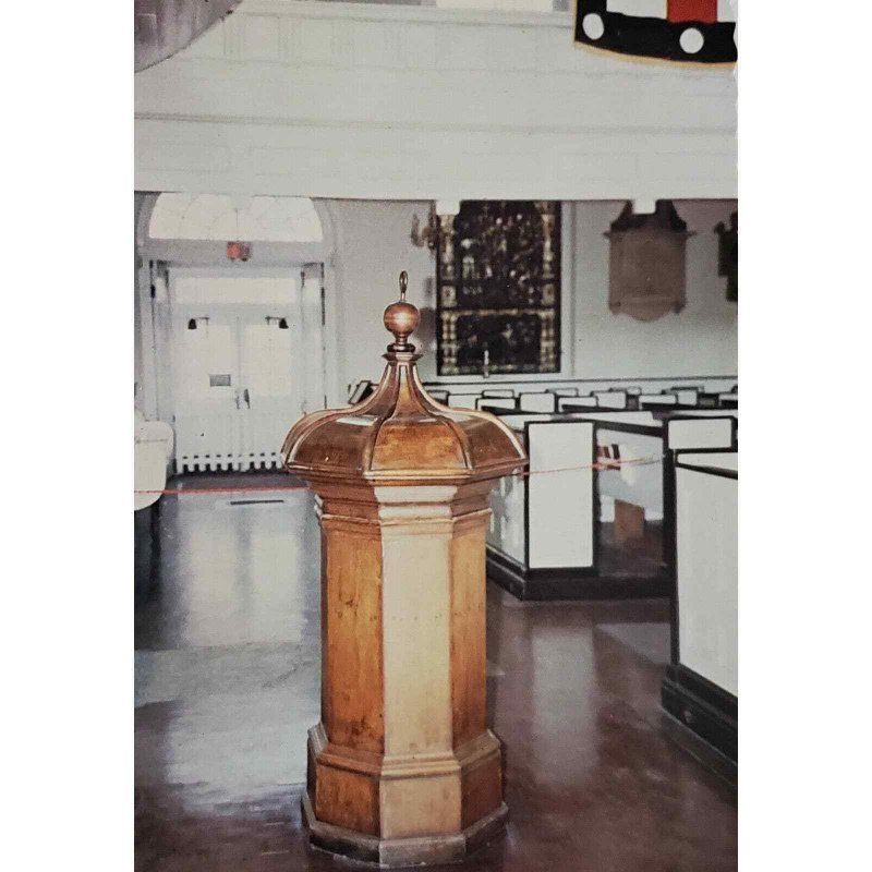 1695 Pulpit Christ Church Philadelphia PA Cemetery Plaque Penn Font ...