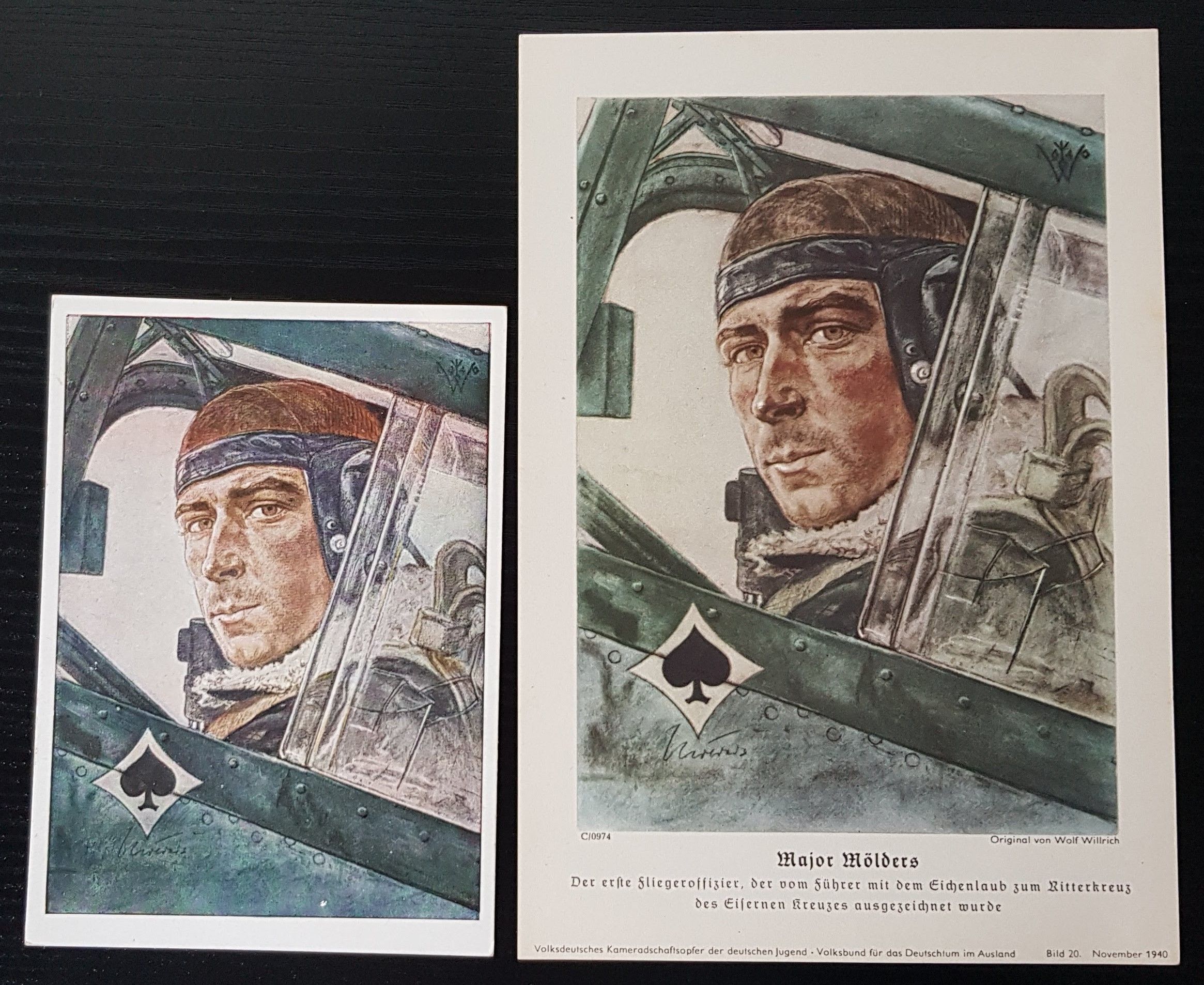 Germany Third 3rd Reich Original 21 Willrich Maxi- Card Prints ...