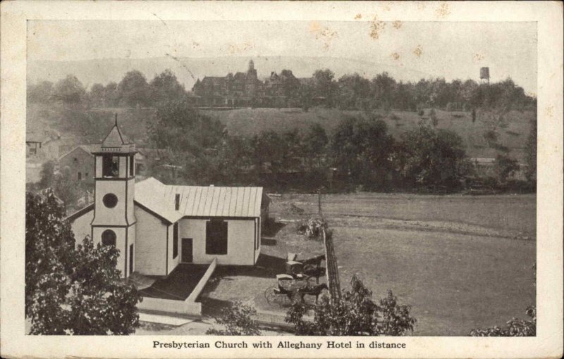 Goshen Virginia VA Church Alleghany Hotel Rockbridge County c1915 ...