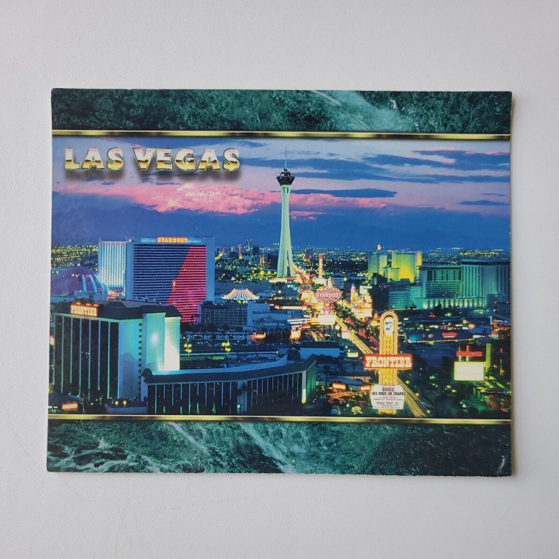 Vegas Strip North View Stratosphere Tower Las Vegas NV Postcard ...