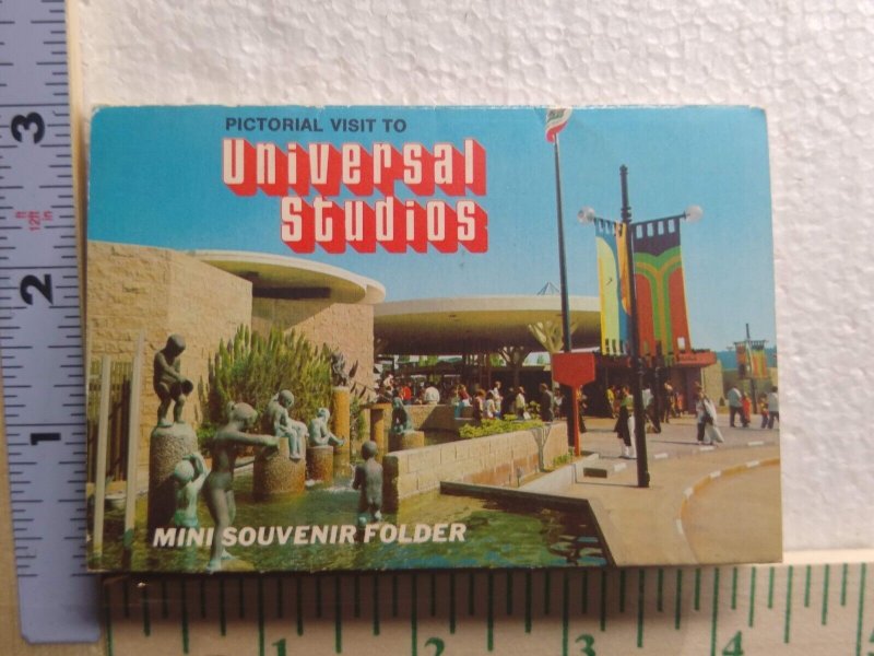 Postcard Folder Mini Souvenir Folder, Pictorial Visit To Universal ...