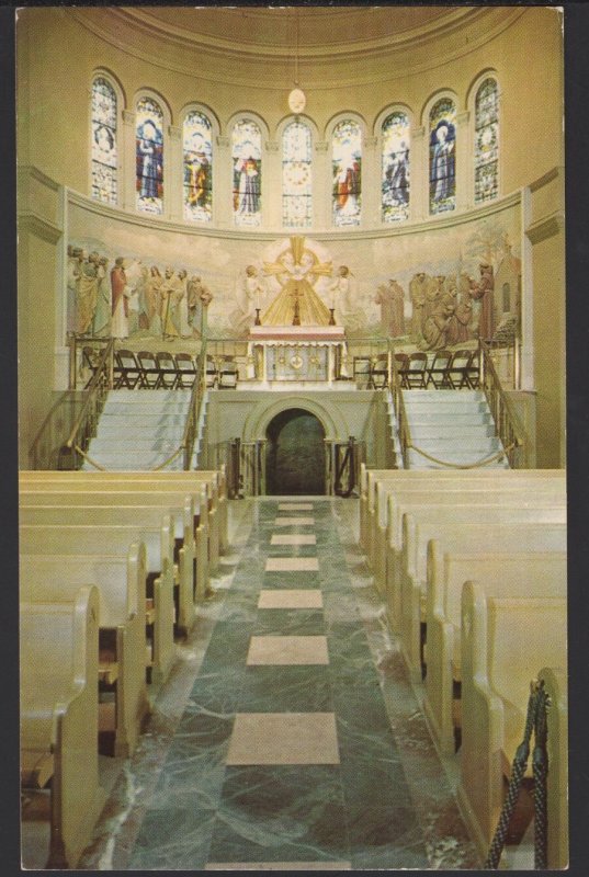 DC WASHINGTON Interior Franciscan Monastery Altar of The Holy Spirit ...