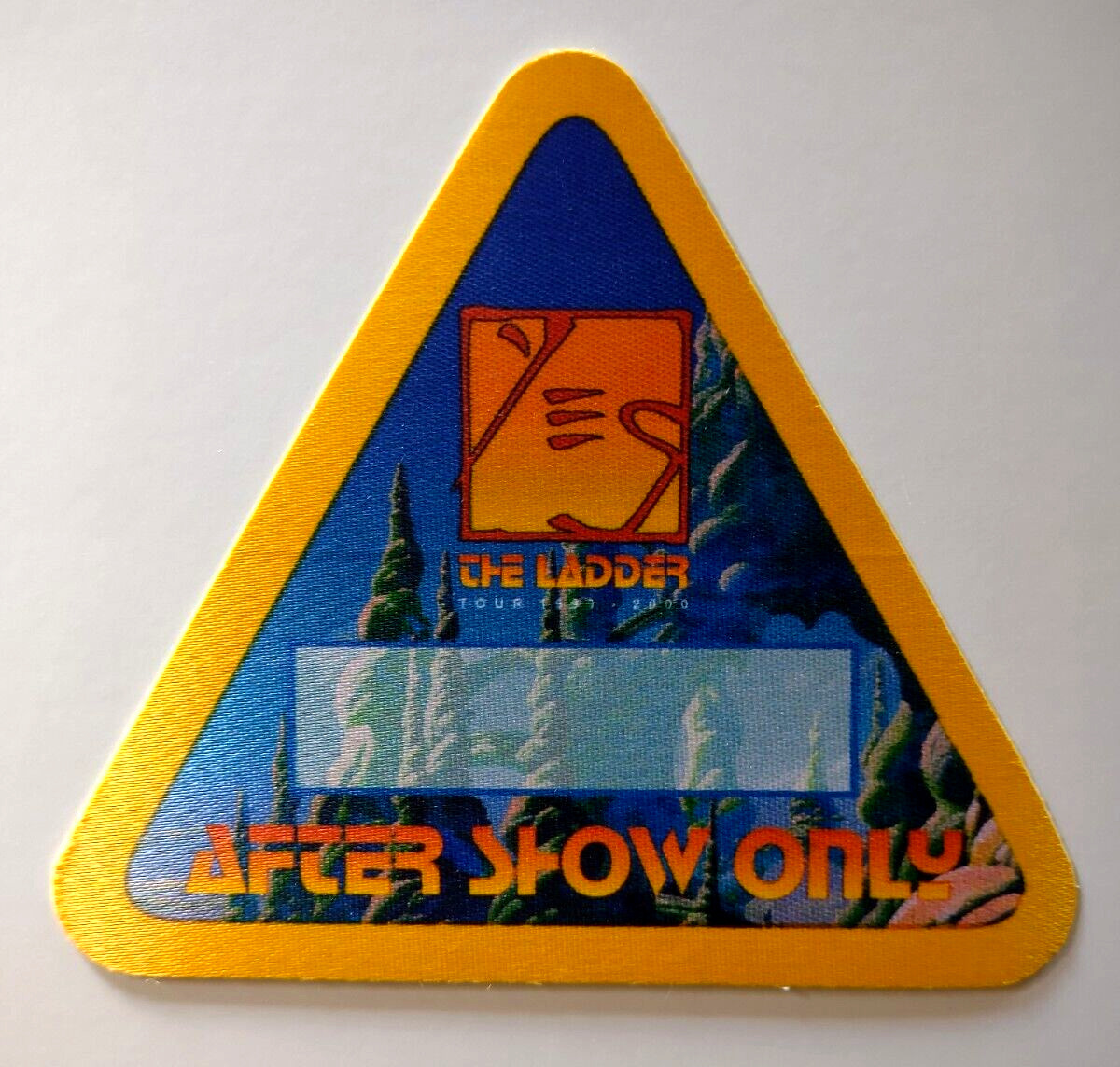Yes Backstage Pass Fabric Cloth 1999-2000 The Ladder Tour Progressive ...