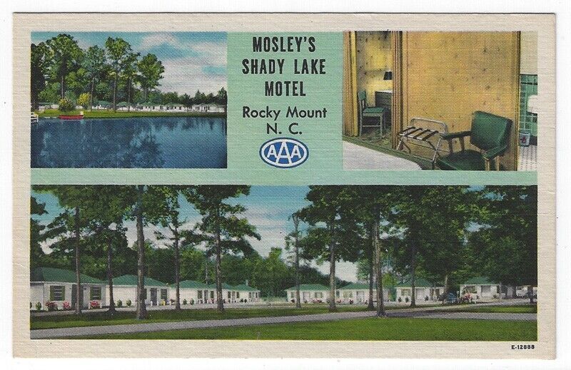 Rocky Mount, North Carolina, Vintage Postcard Views of Mosley's Shady ...