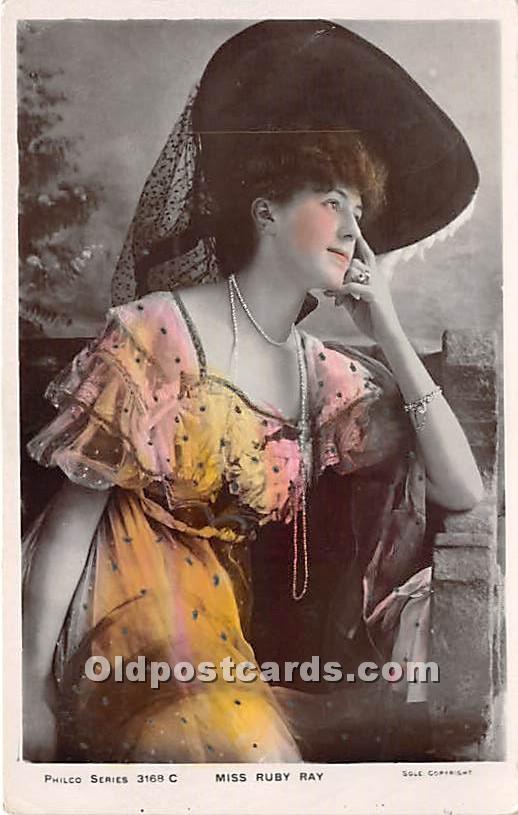 Miss Ruby Ray Theater Actor / Actress 1906 | Topics - Entertainment ...