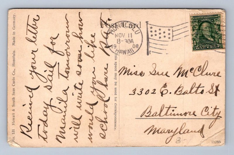 School Children of South SEA Atoll Hawaii to Baltimore Maryland ...