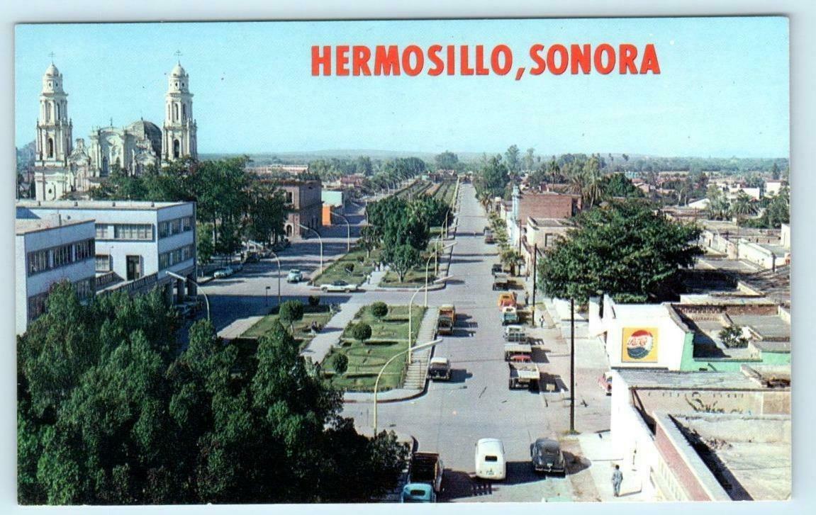 HERMOSILLO, SONORA Mexico ~ AVENIDA CENTENARIO Street Scene c1950s ...