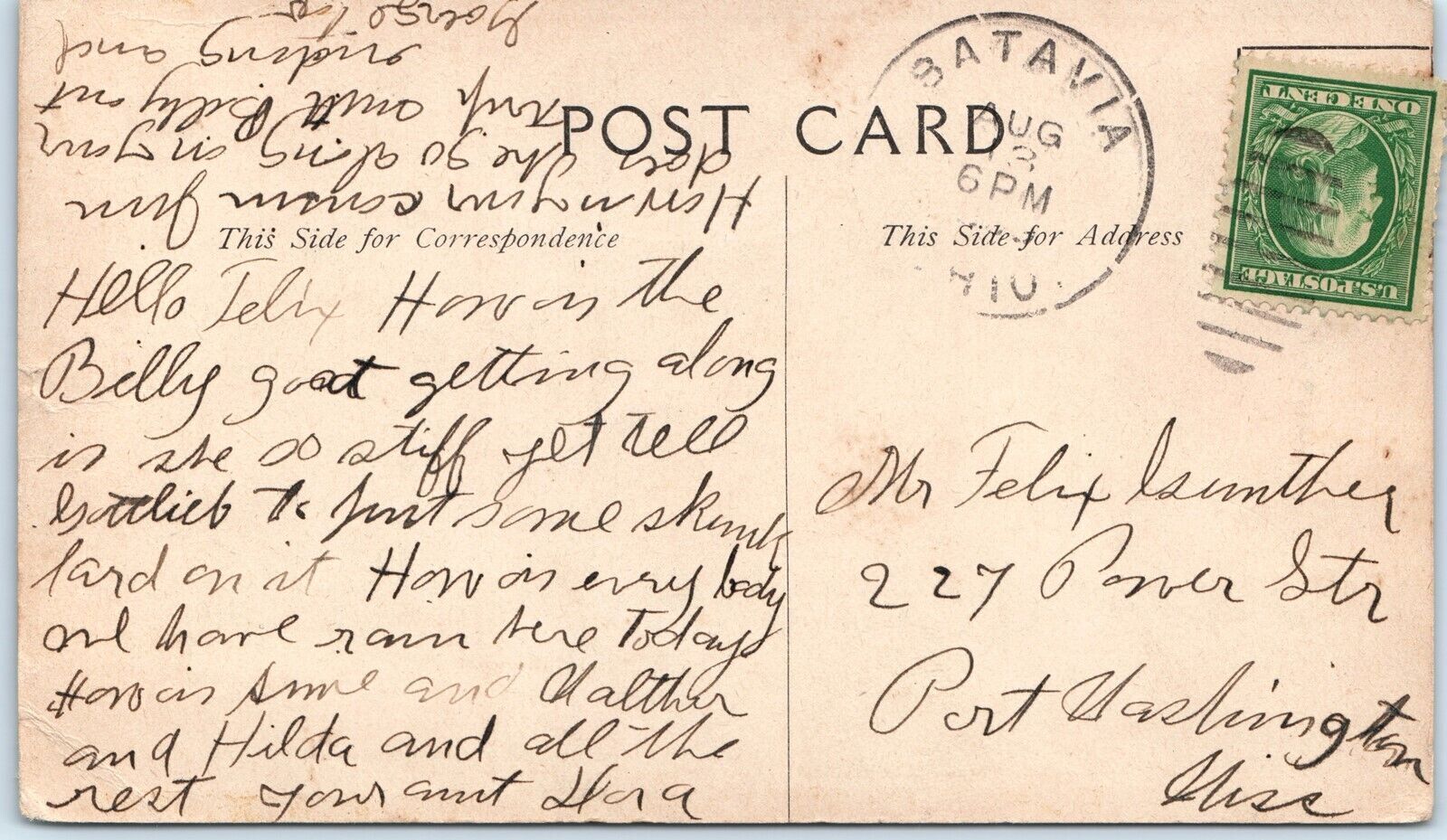 1909 Cleveland, OH Industrial Exposition Spirit Progress PC Herman ...