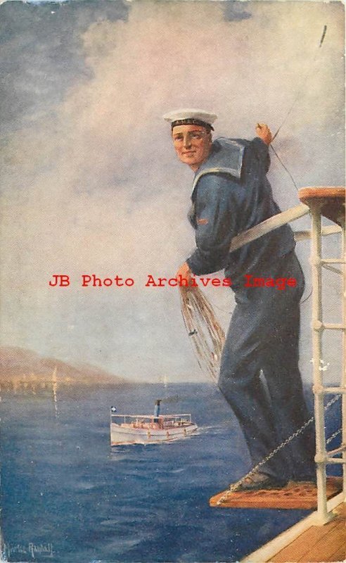 Montell Randall, Alfred Holt & Company, Blue Funnel Line, Steamer, Navy ...