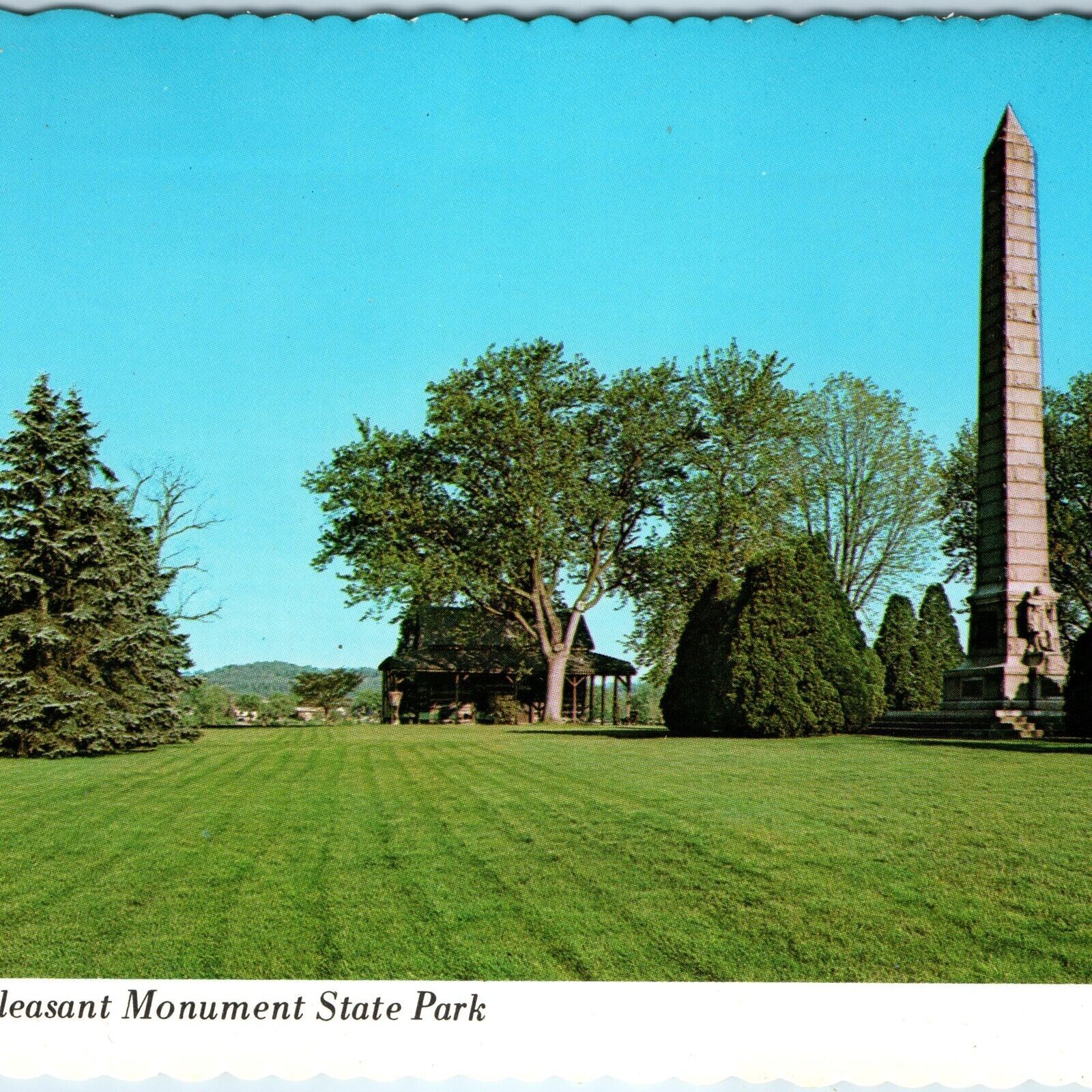 c1970s Point Pleasant, WV Monument State Park Dunmore's War Mason Co ...