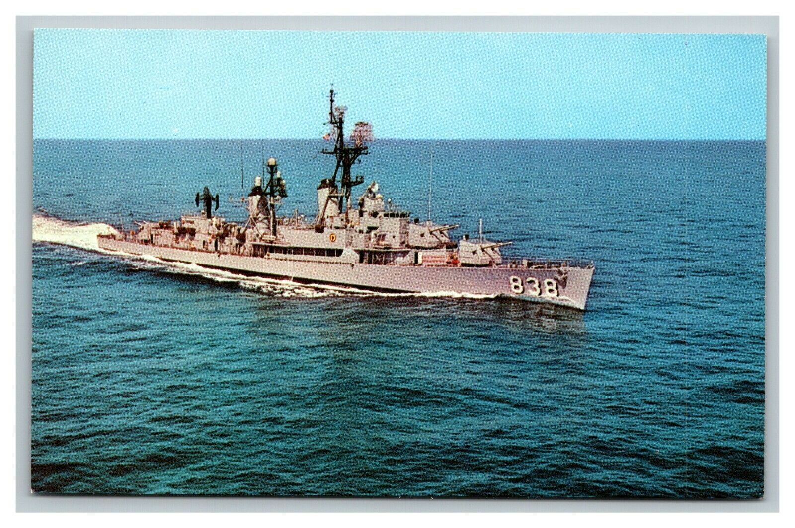 Vintage 1960's Military Postcard USS Ernest G. Small Radar Picket ...
