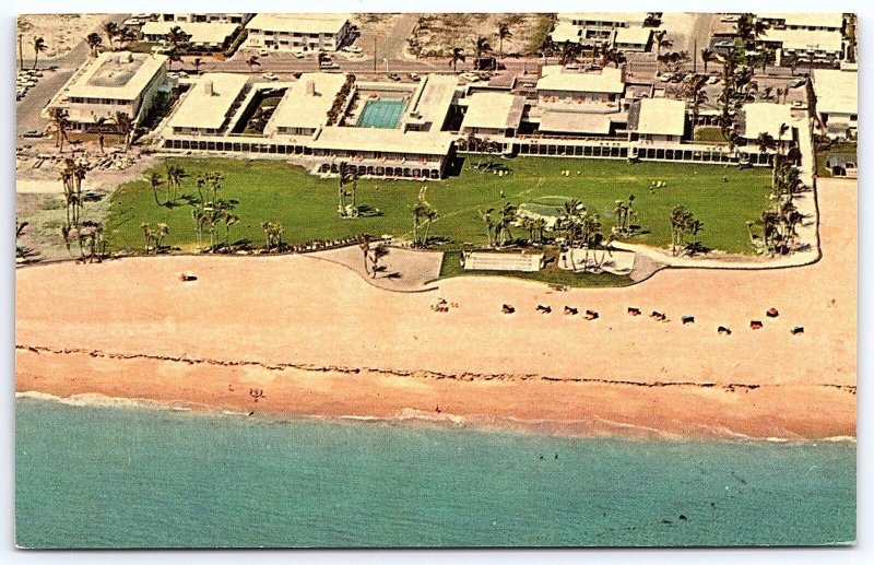 Vintage Postcard The Colonnades Beach Hotel Buildings Palm Beach Shores ...