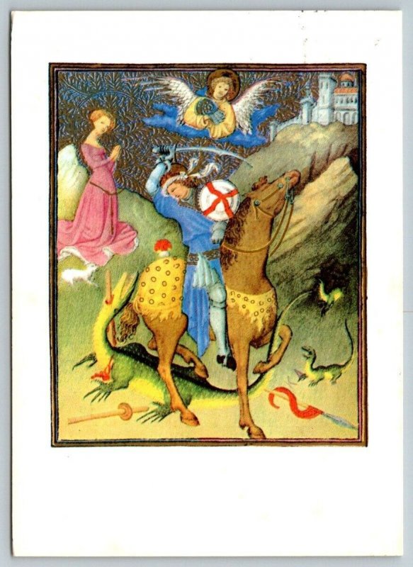 1982 Saint George Slaying the Beast Postcard | Other / Unsorted ...