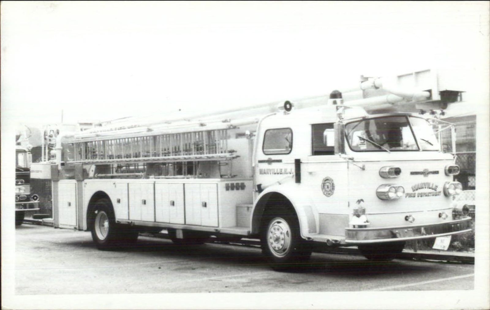Manville NJ Fire Engine c1950s-60s Real Photo Postcard | United States ...