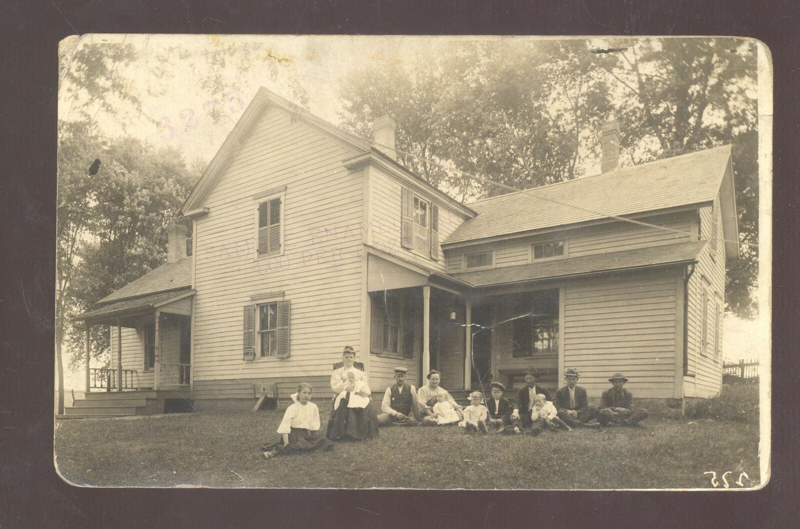 Rppc Fort Wayne Indiana Wayne Photo CO. Residence Real Photo Postcard ...