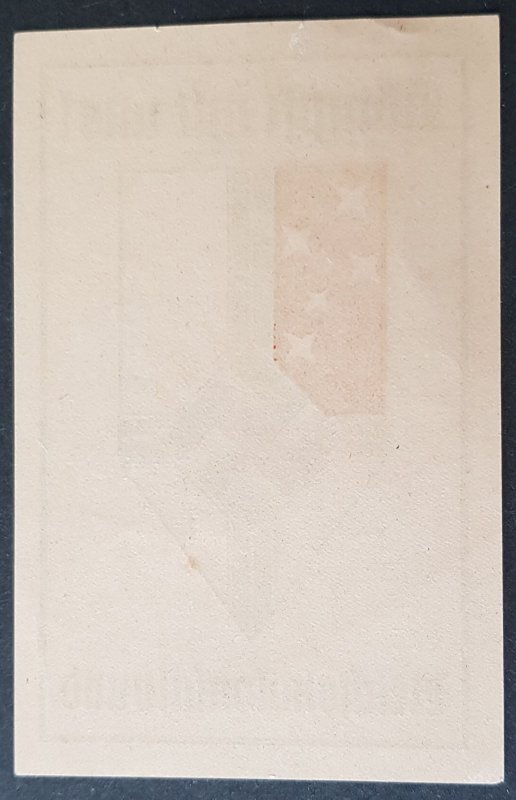 Rare German Third Reich Original Cinderella Propaganda Vignette Poster ...