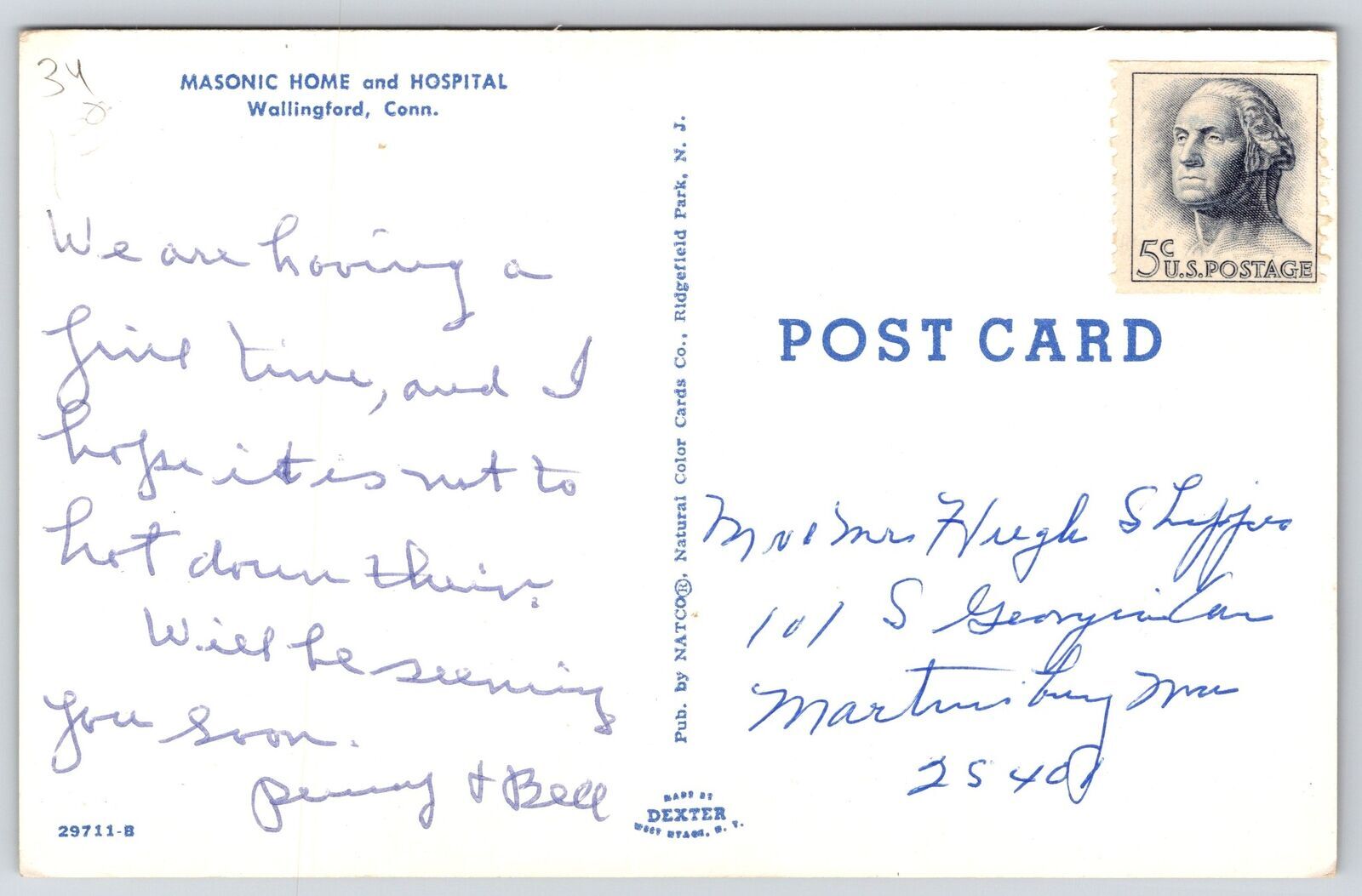 Masonic Home And Hospital Wallingford Connecticut Grounds & Air View ...