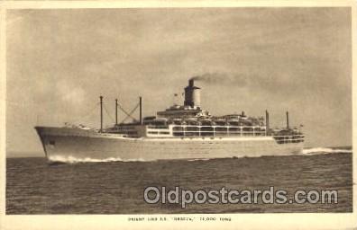 S.S. Orsova Orient Line Ship Unused crease left edge and left top ...