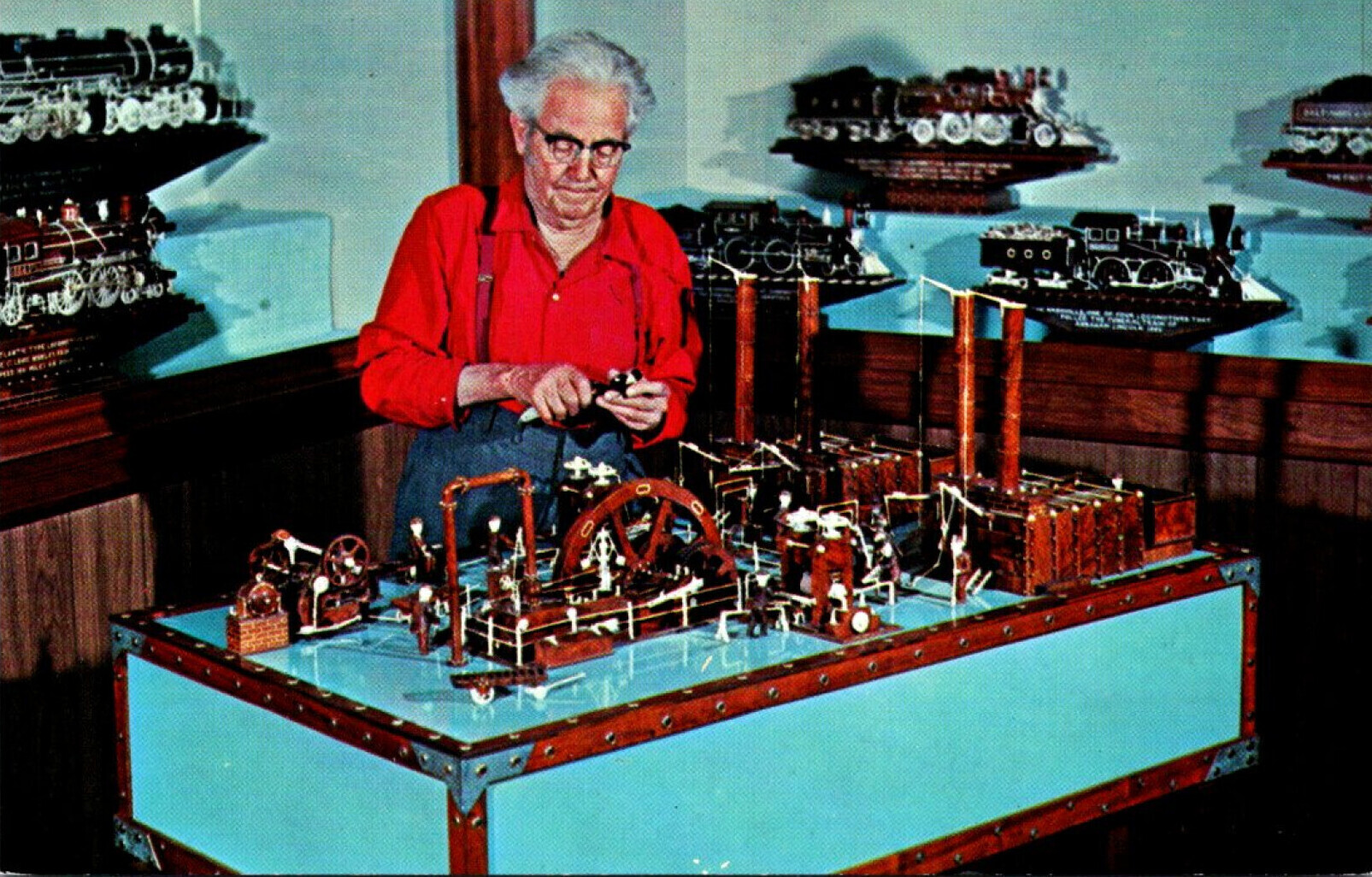 Ohio Dover Miniature Model Of Steel Miil Where Mr Warther Worked ...