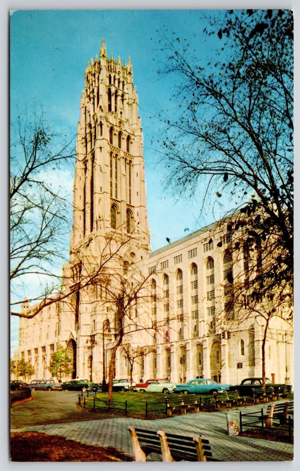 Riverside Church New York City Laura Spelman Rockefeller Memorial Tower ...