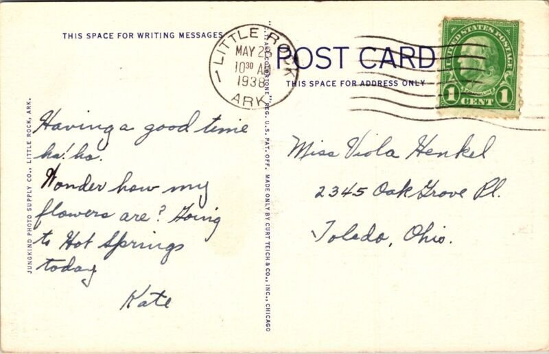 Senior high School 14th Park Avenue Little Rock Arkansas AR Street View ...