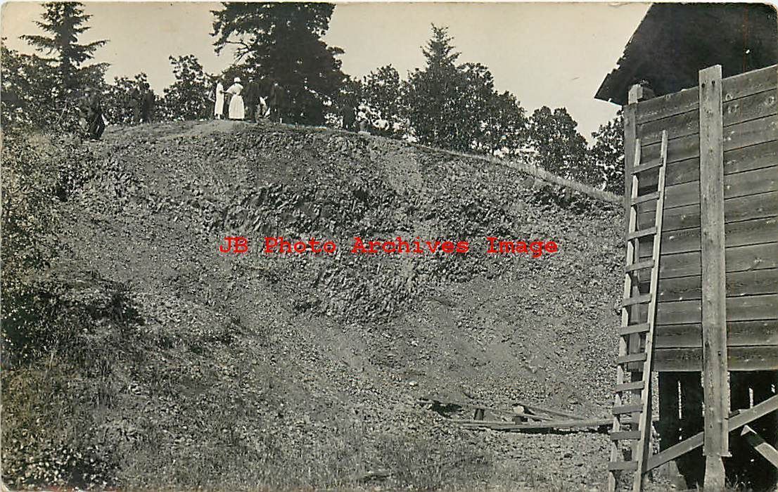 3 Postcards, Silverton, Oregon, RPPC, Dynamite Blasting, Eureka ...