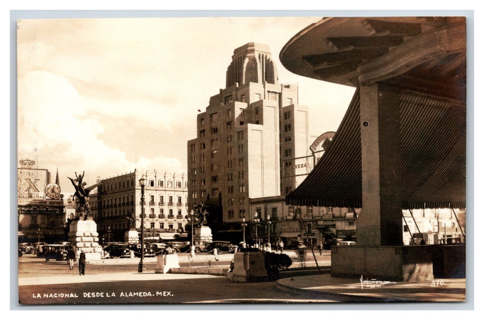 RPPC Edificio La Nacional Avenida Juárez Mexico City Mexico UNP Postcard H21 | Latin & South ...