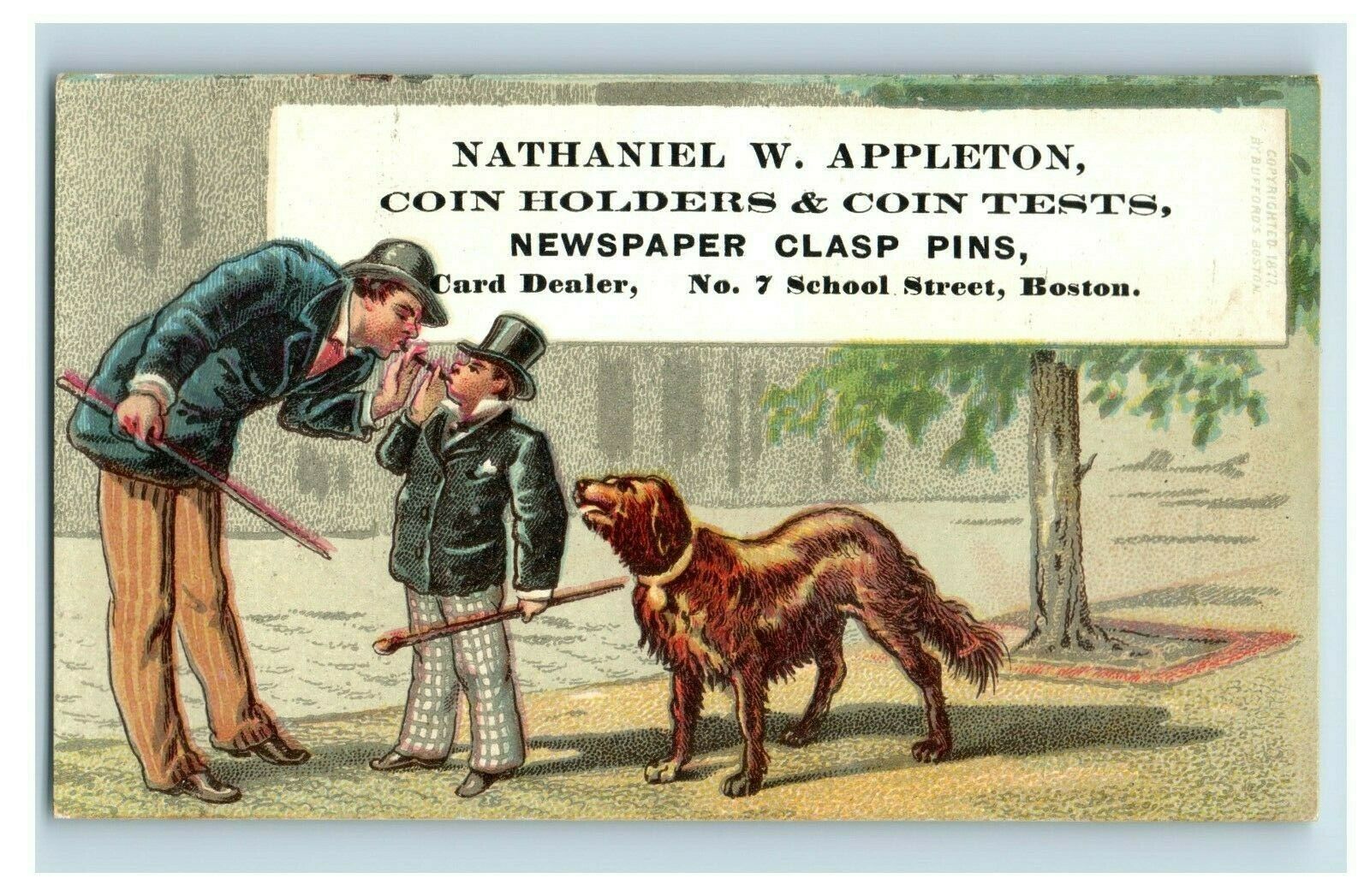 1880s-90s Nathaniel W. Appleton Coin Testers & Holders Man Child ...