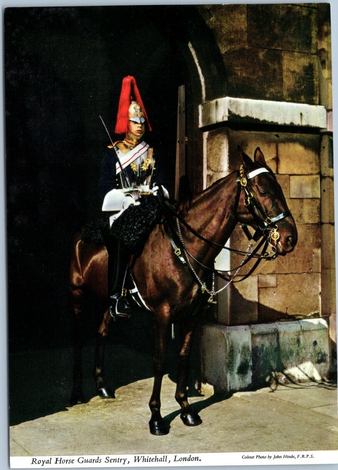 postcard London, England UK - Royal Horse Guards Sentry | Europe ...