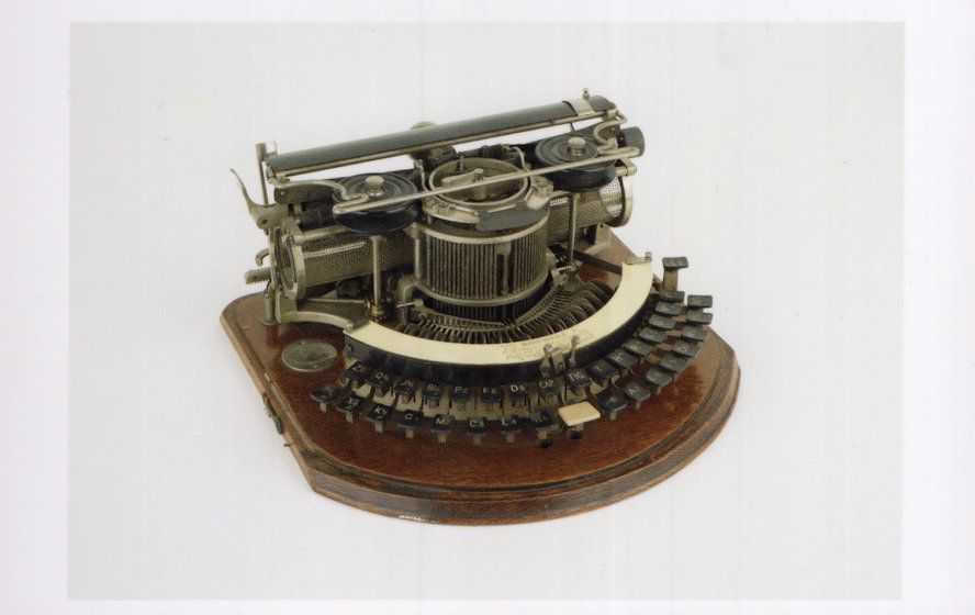 James Hammond Ideal Victorian Typewriter London Museum Postcard ...