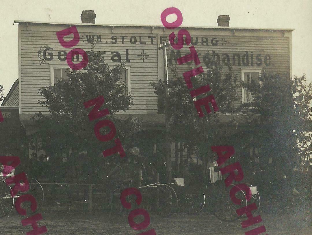 Altamont SOUTH DAKOTA RPPC 1909 GENERAL STORE nr Watertown Clear Lake ...