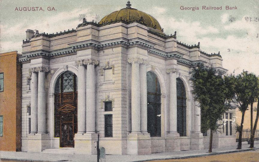 Georgia Railroad Bank Augusta 1915 WW1 USA 3D Postcard | Latin & South ...