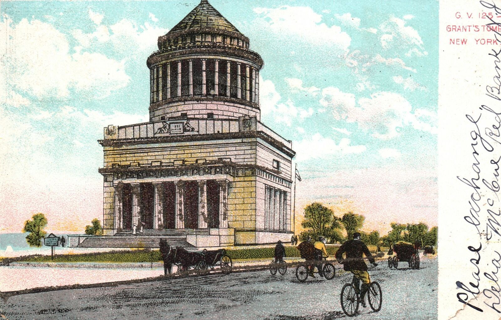 Vintage Postcard 1906 Grant's Tomb National Memorial Tomb City Park New ...