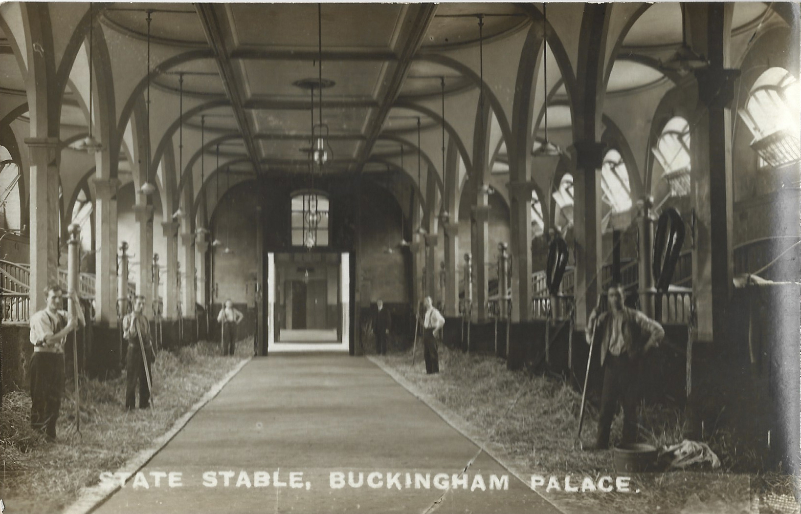232, England, London, Buckingham Palace, State Stable, Circa 1935 ...
