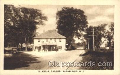 Triangle Garage, Shrub Oak, New York, N.Y., USA Gas Station Stations ...