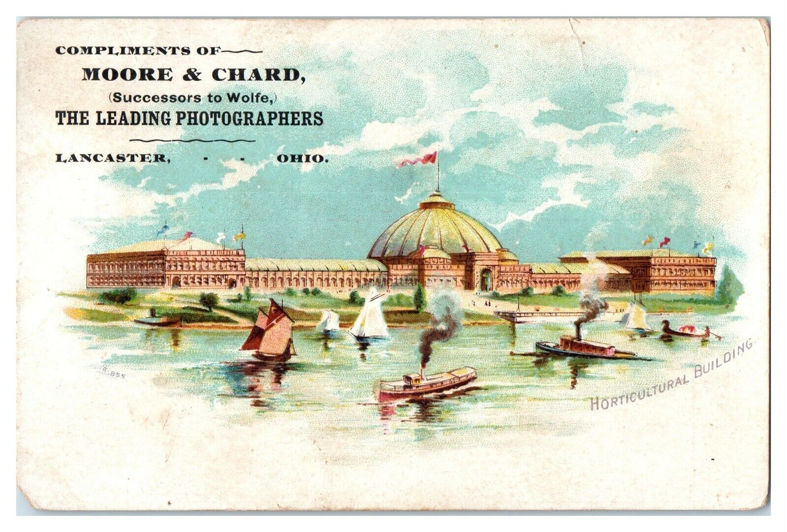 1893 Columbian Exposition Chicago World Fair Victorian Trade Card *VT20 ...