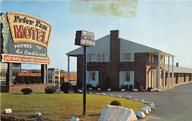 Rutherford New Jersey 1960s Postcard Peter Pan Motel | Europe - United ...