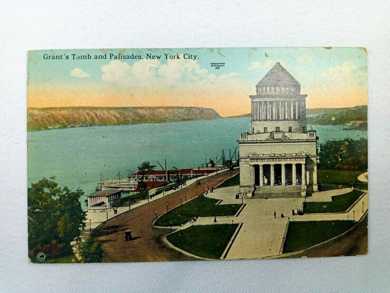 Vintage Postcard 1920 Grant's Tomb and Palisades New York City NY ...