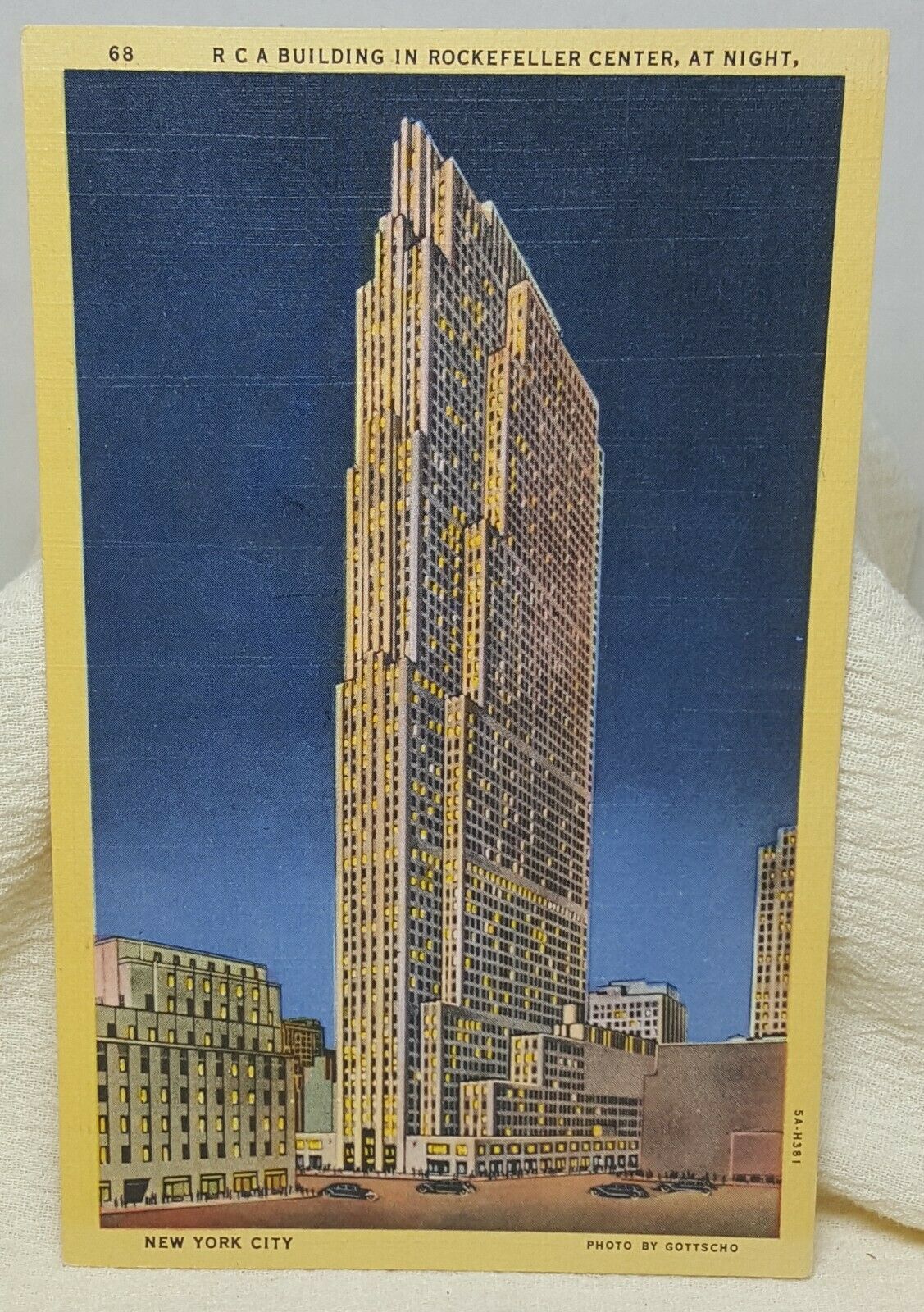 RCA Building Rockefeller Center NYC New York Vintage Postcard | United ...