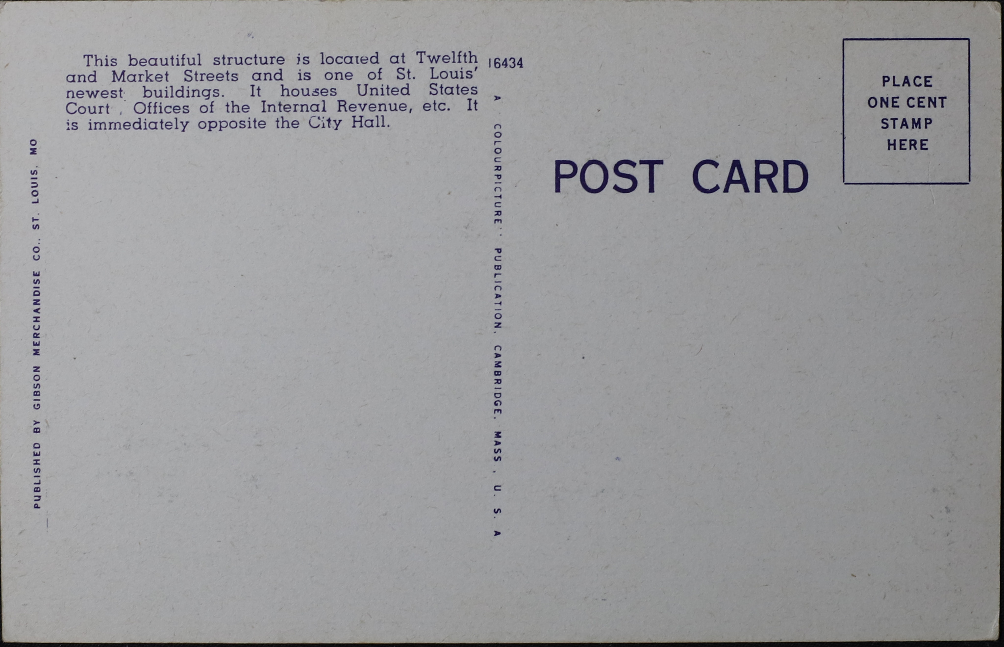 U.S. Court House and Customs House Saint Louis MO | United States ...