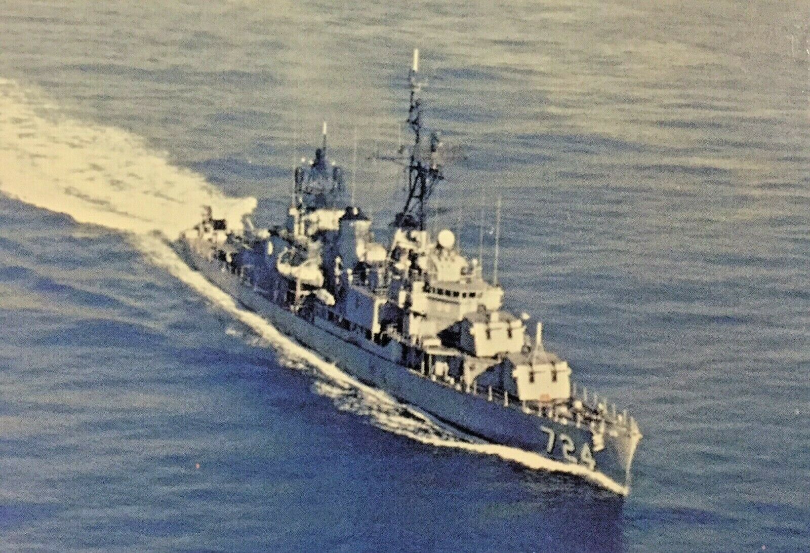 Vintage 1970s US Navy Destroyer USS Laffey DD-724 Postcard | Topics ...