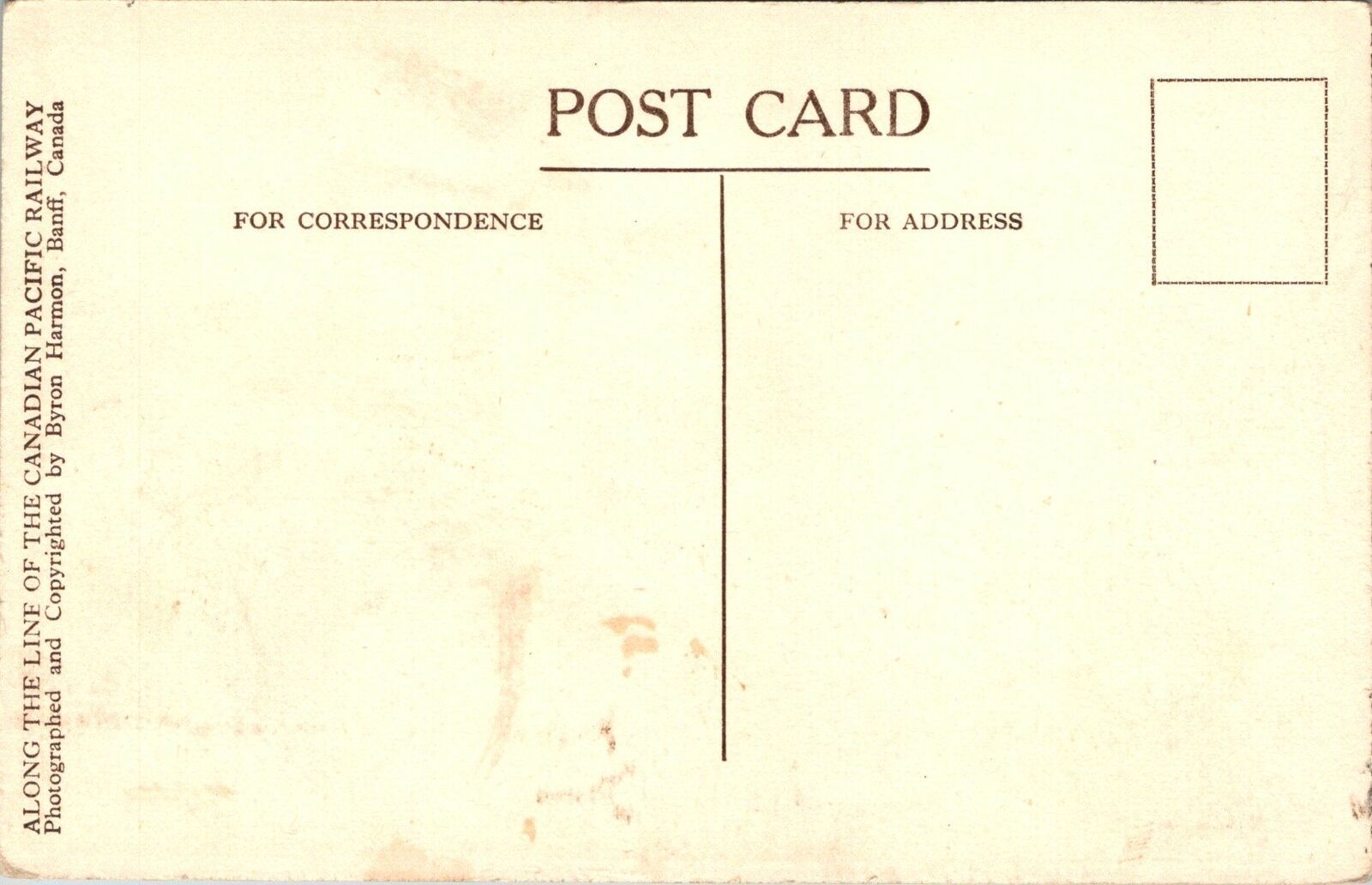 Vintage Postcard Mount Rundle and Vermillion Lakes Banff Alberta Canada ...