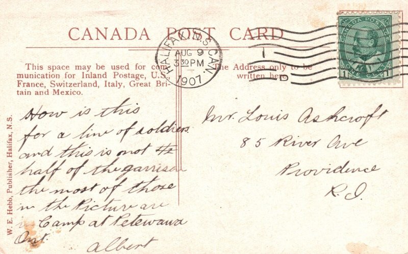 Vintage Postcard 1910's Normal School Campus Building Toronto Canada ...